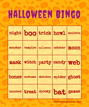 Halloween Bingo