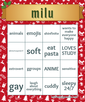 milu bingo