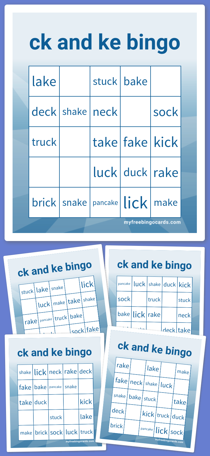 Virtual ck and ke bingo