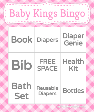 Print 100+ Baby Kings Bingo Cards