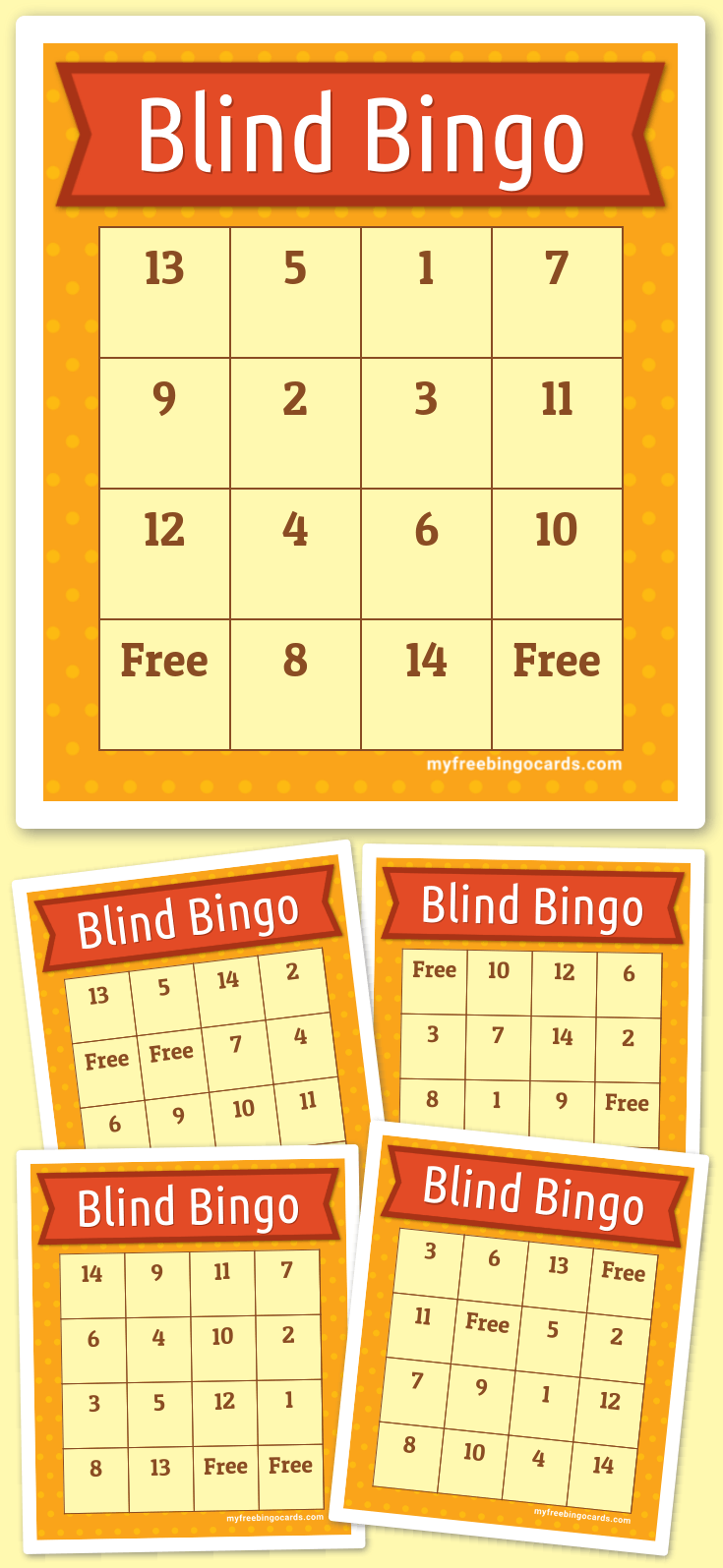 Virtual Blind Bingo