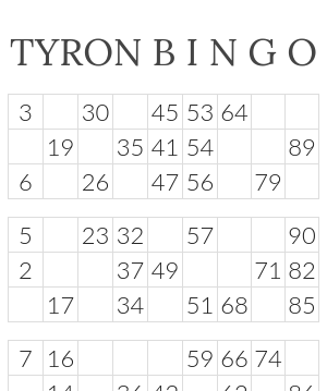 Bingo Game Manager