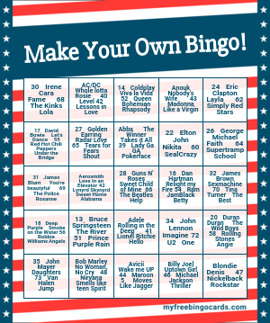 Make Your Own Bingo!