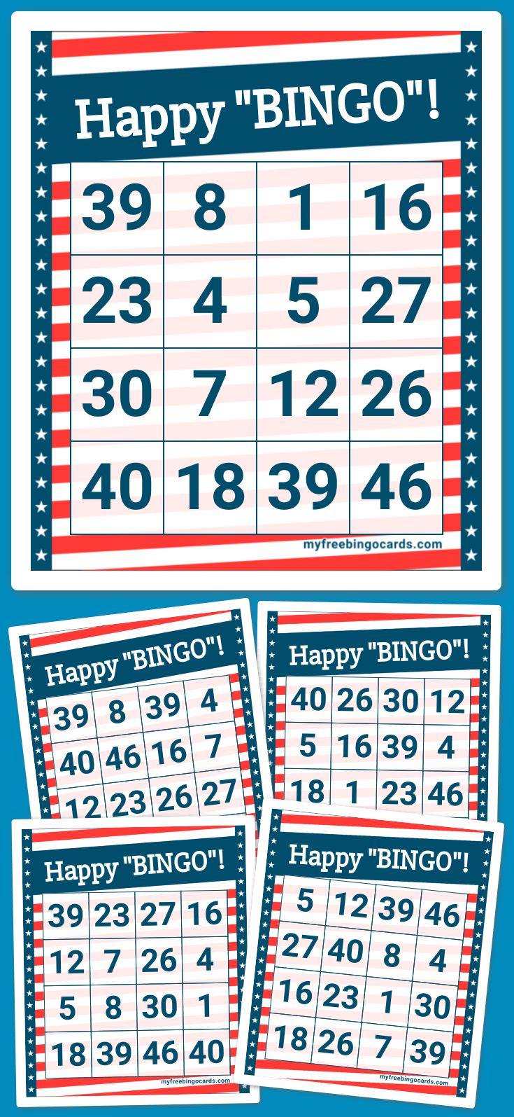 Virtual Happy "BINGO"!
