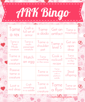 ARK Bingo