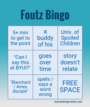 Foutz Bingo