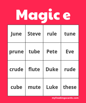 Magic e Bingo