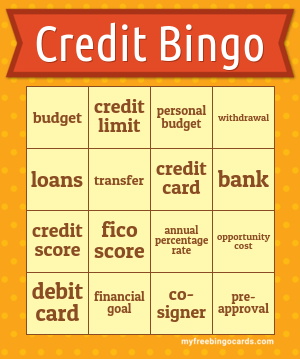 Credit Bingo