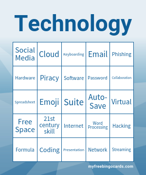 Technology Bingo