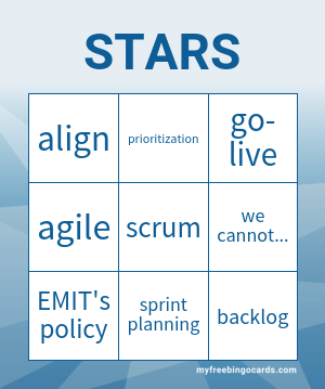 STARS BINGO