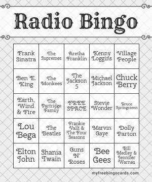 Radio Bingo