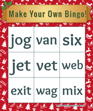 Print 100+ Make Your Own Bingo! Cards