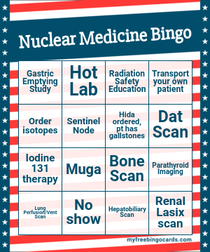 Nuclear Medicine Bingo