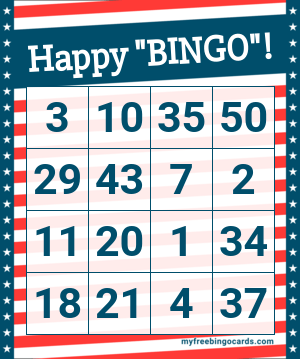 Print 100+ Happy "BINGO"! Cards