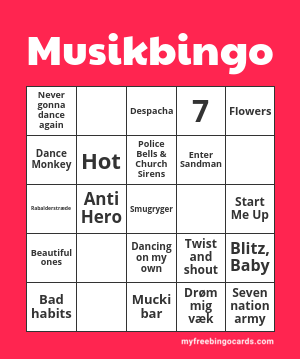Musikbingo
