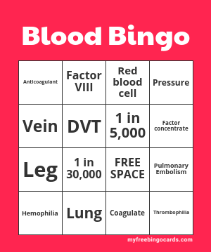 Blood Bingo