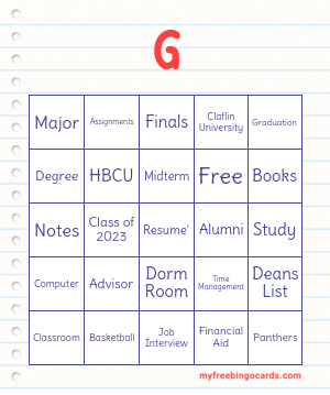 G BINGO