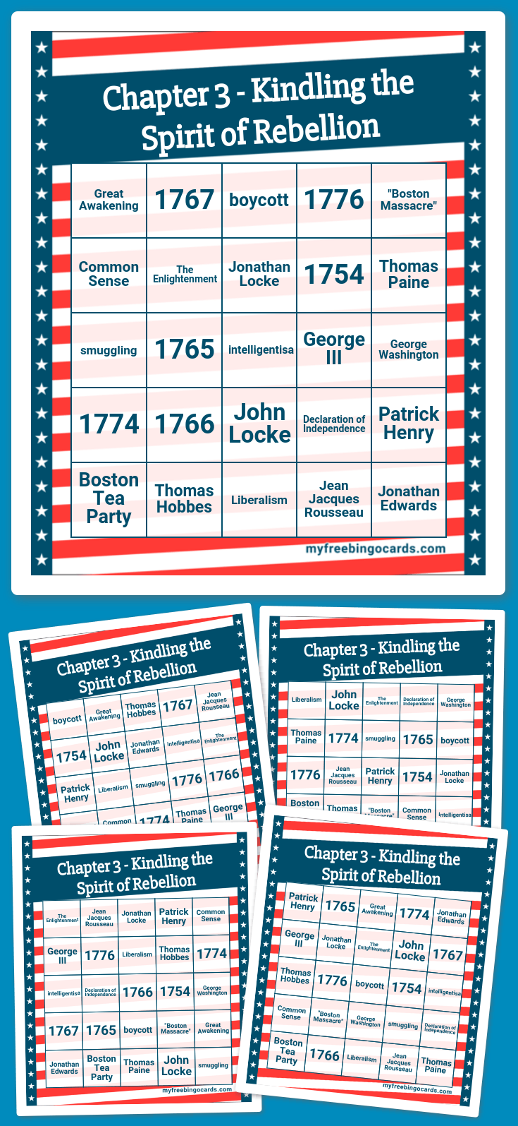 Virtual Chapter 3 - Kindling the Spirit of Re… Bingo