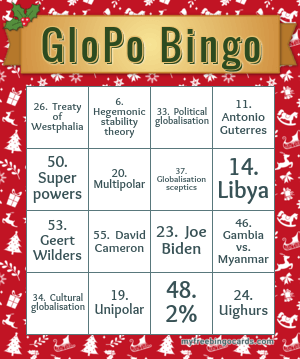 GloPo Bingo