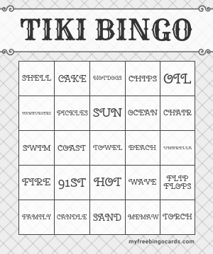 TIKI BINGO